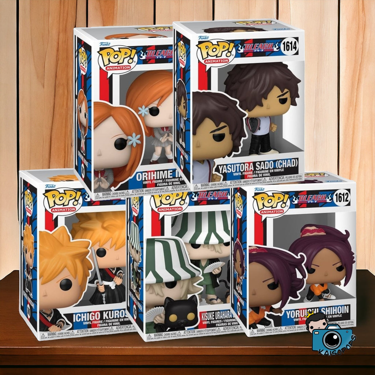 Funko POP! Bleach - Wave Set Bundle - Kaisopops - CA$74.99